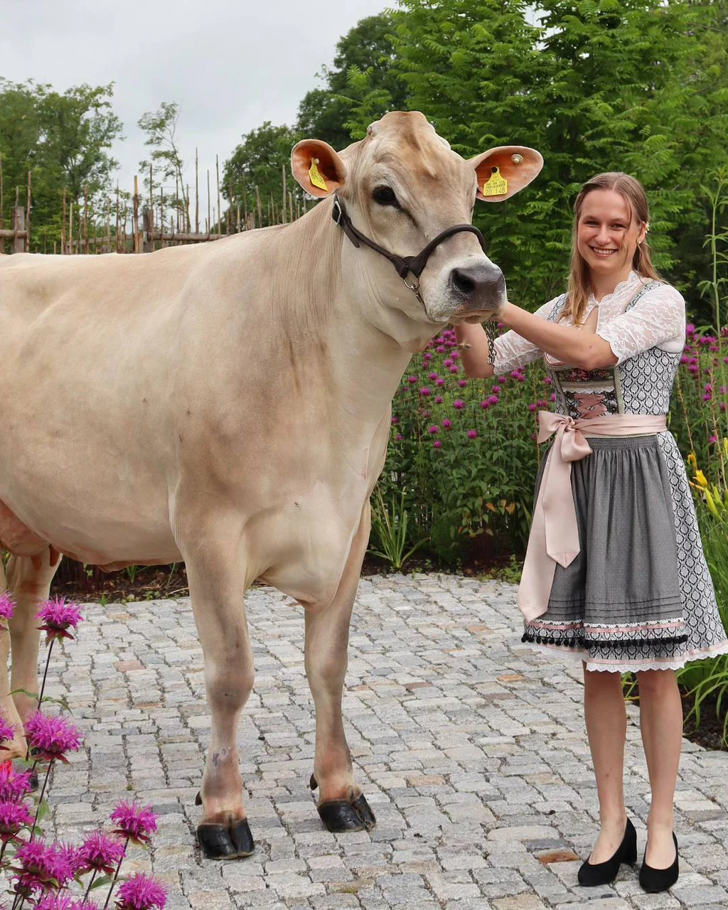 Lisa-Marie Renz aus Ulm ist die neue Braunviehkönigin von Baden ...