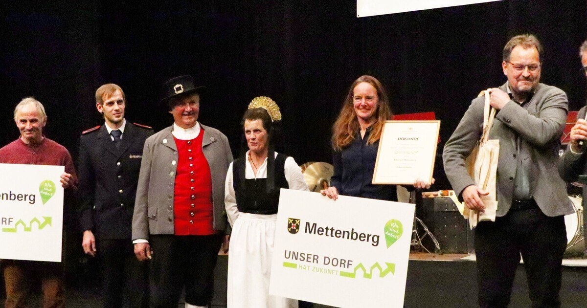 "Unser Dorf hat Zukunft" - Mettenberg erhält Silber