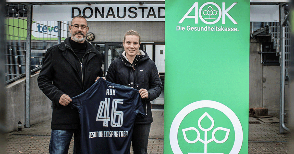 Gemeinsame Projekte: AOK ist neuer Gesundheitspartner der Spatzen | DONAU 3 FM