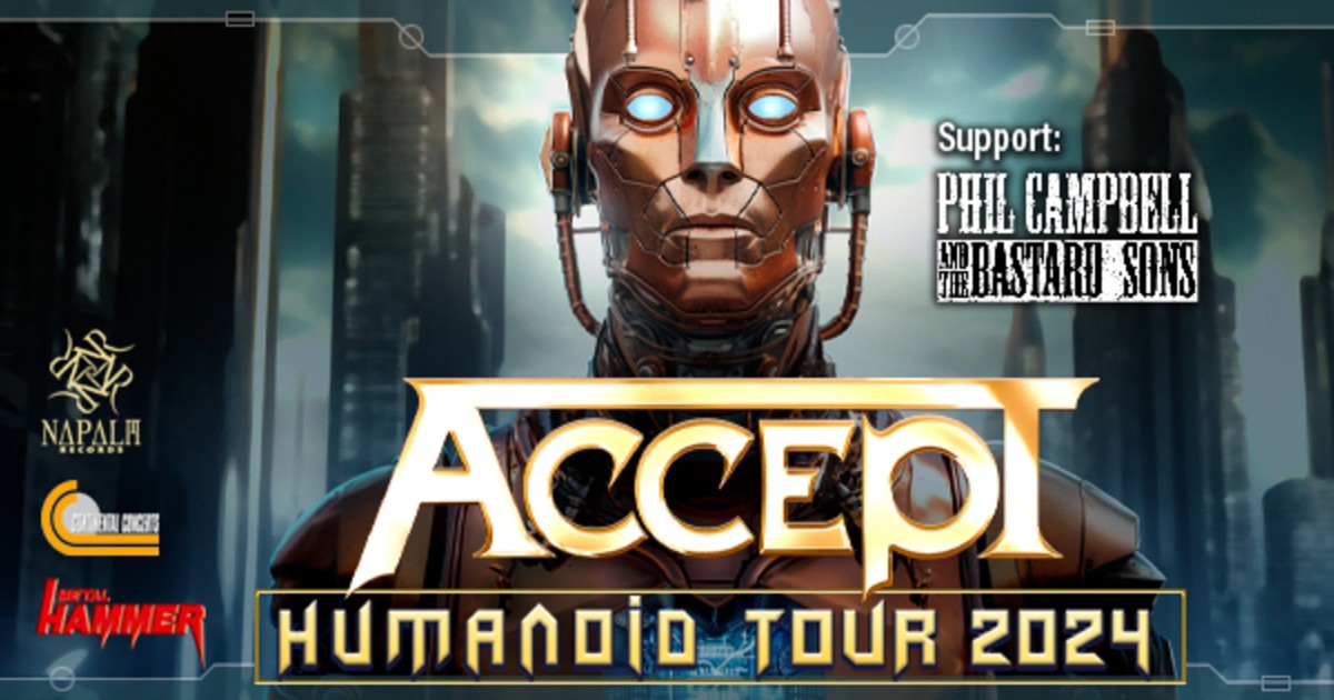 ACCEPT „Humanoid Tour 2024“ in Neu-Ulm | DONAU 3 FM