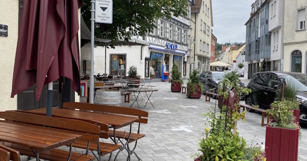 Mehr Platz für die Außengastronomie in Biberach | DONAU 3 FM