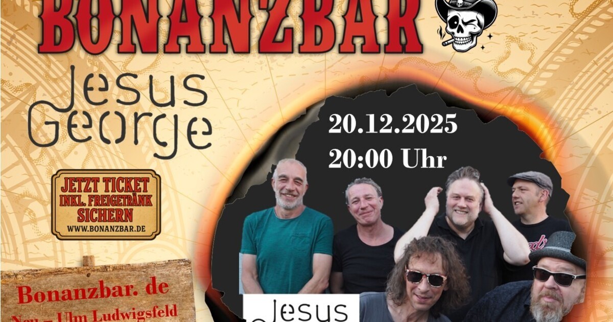 Jesus George in der Bonanzbar in Ludwigsfeld | DONAU 3 FM