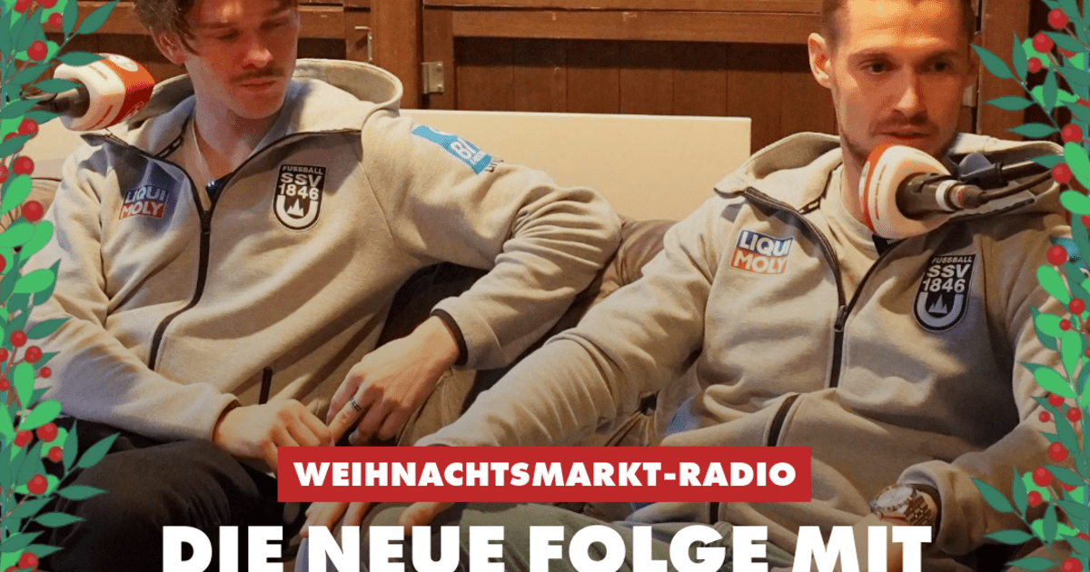 Das DONAU 3 FM Weihnachtsmarkt-Radio mit den SSV-Ulm-1846 ...